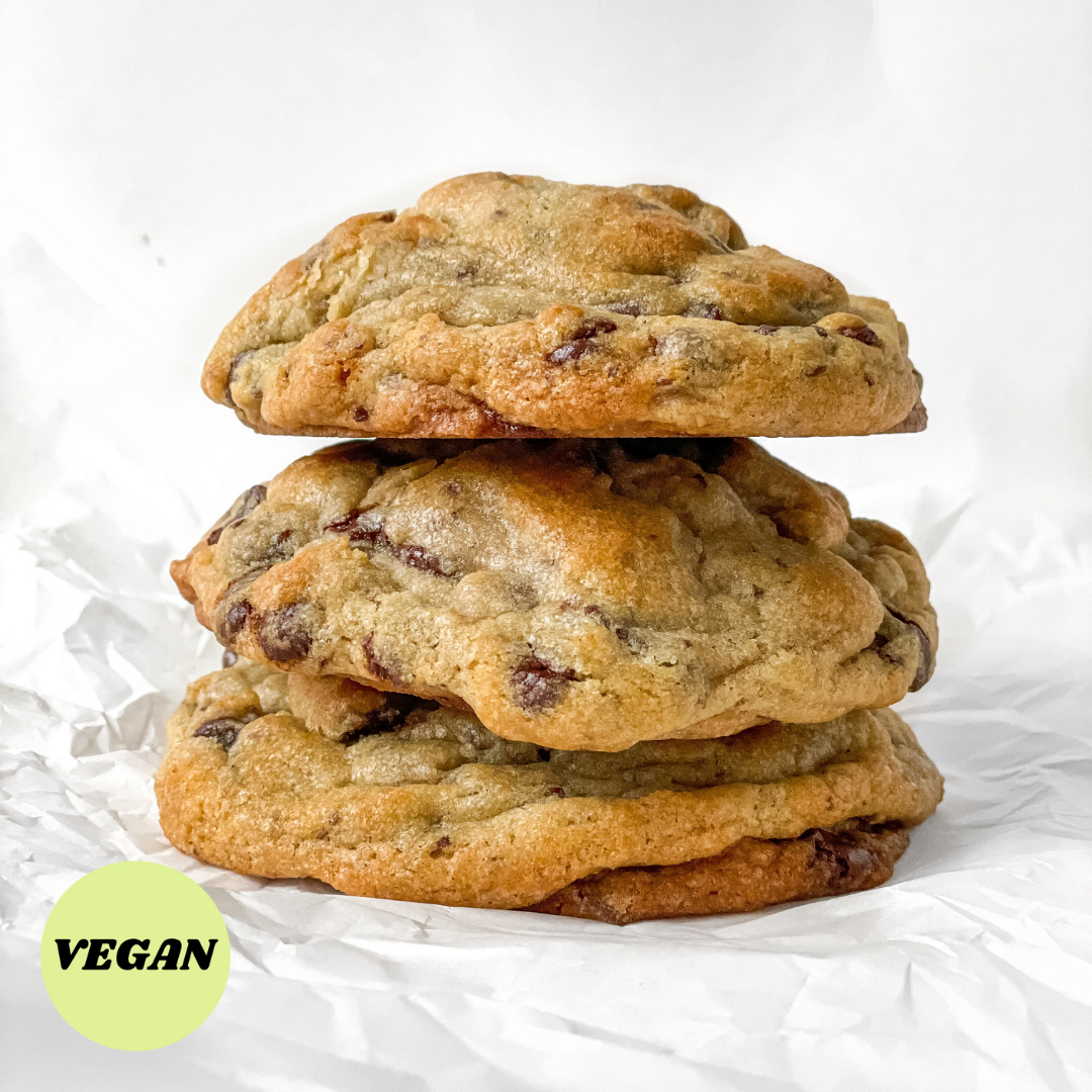Vegan Chocolate Chip Cookie | 6oz | Basic Batches Bakery